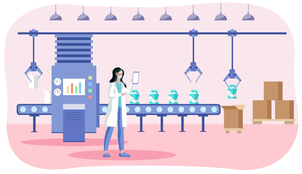 Supply Chain Visibility for Perishable Foods - Smart Warehousing