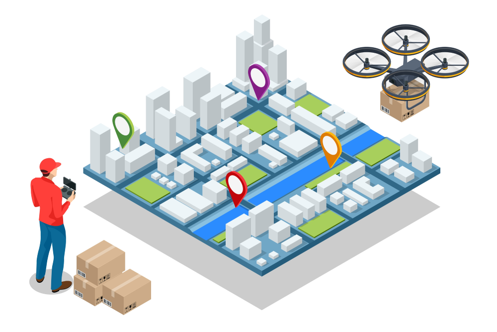Drone Usage Can Revolutionize Last Mile Delivery - Smart Warehousing